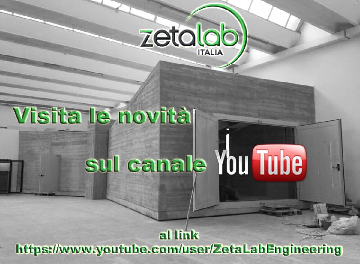 Visita le novità sul canale Youtube di Zeta Lab | Zetalab